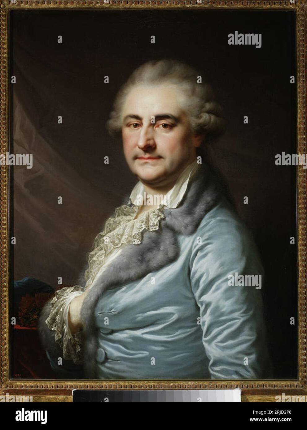 Portrait of Stanislaus Augustus in a dressing-gown from 1788 until 1789 ...