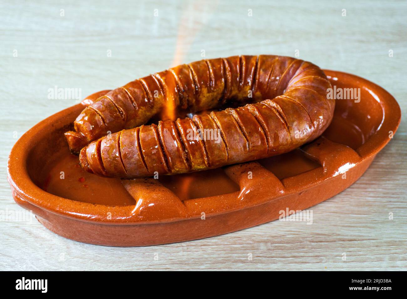 Chourico flame hi-res stock photography and images - Alamy
