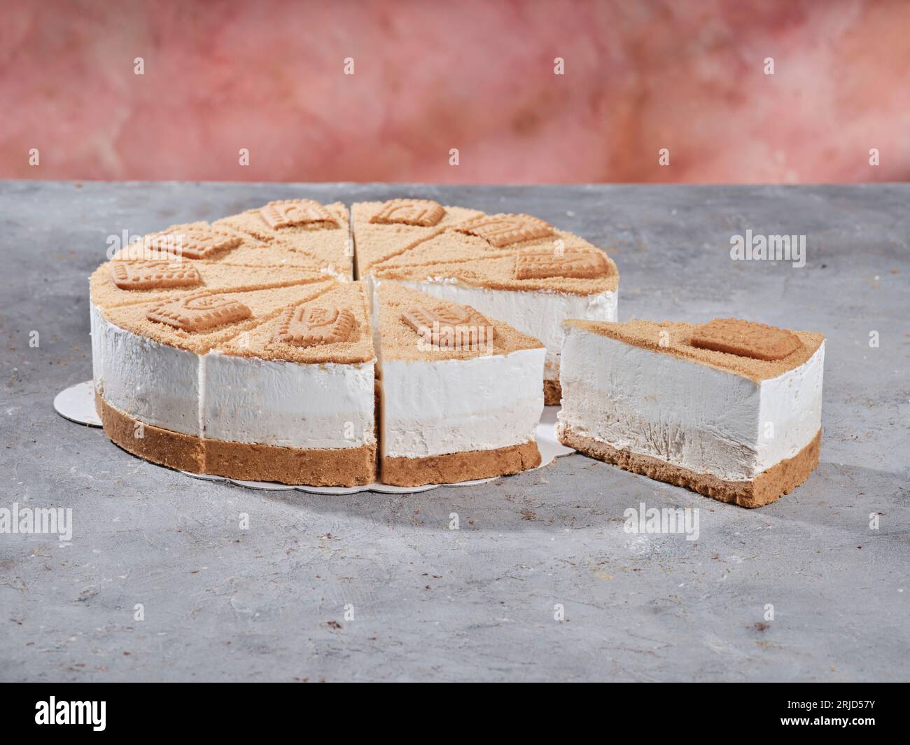 beautiful picture of a slice of dessert on a plate and a nice ...