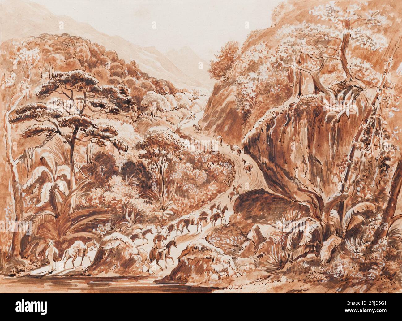 Caminho dos Órgãos by Friedrich Salathé Stock Photo - Alamy