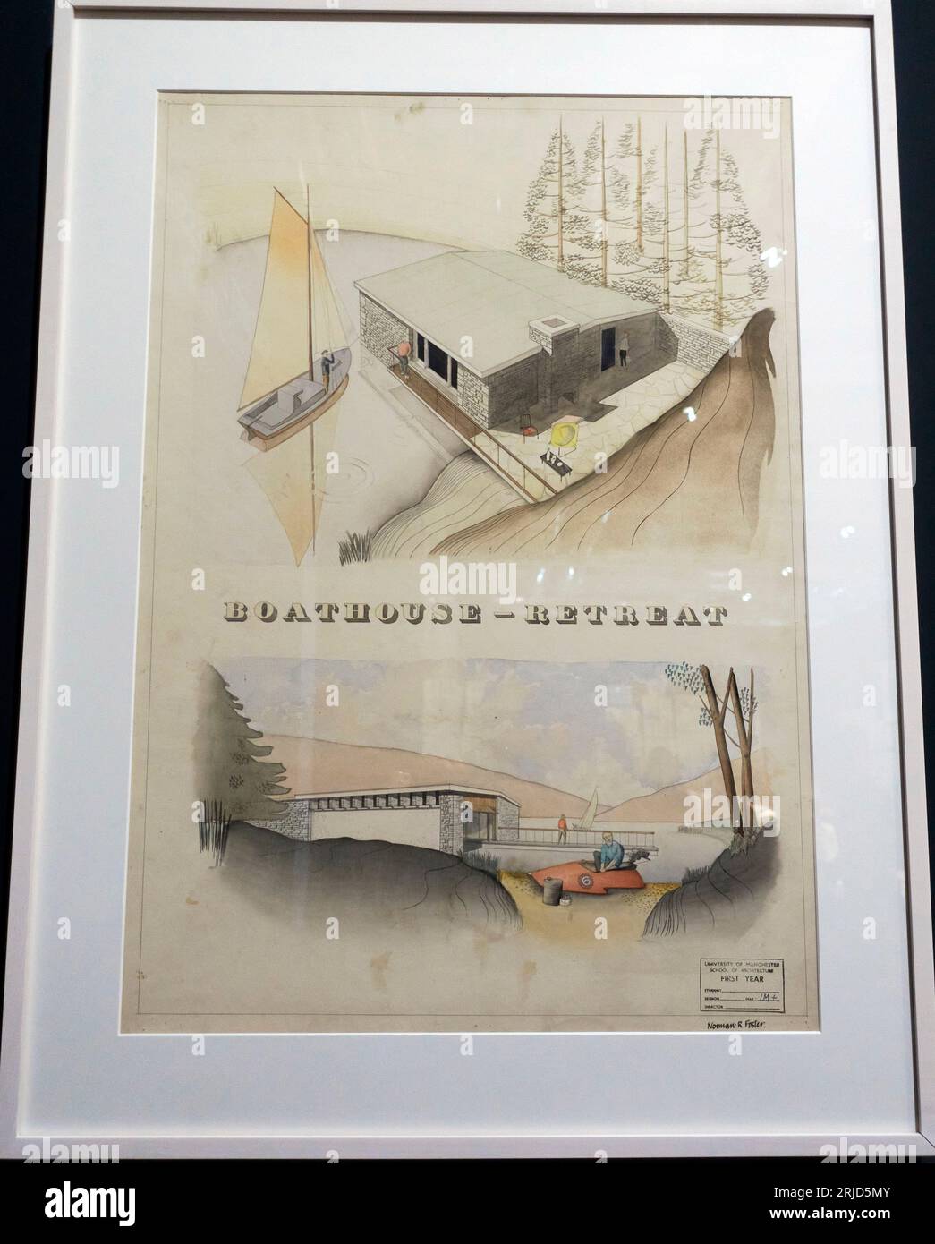 Picture of Norman Fosters first university project. Norman Foster ...