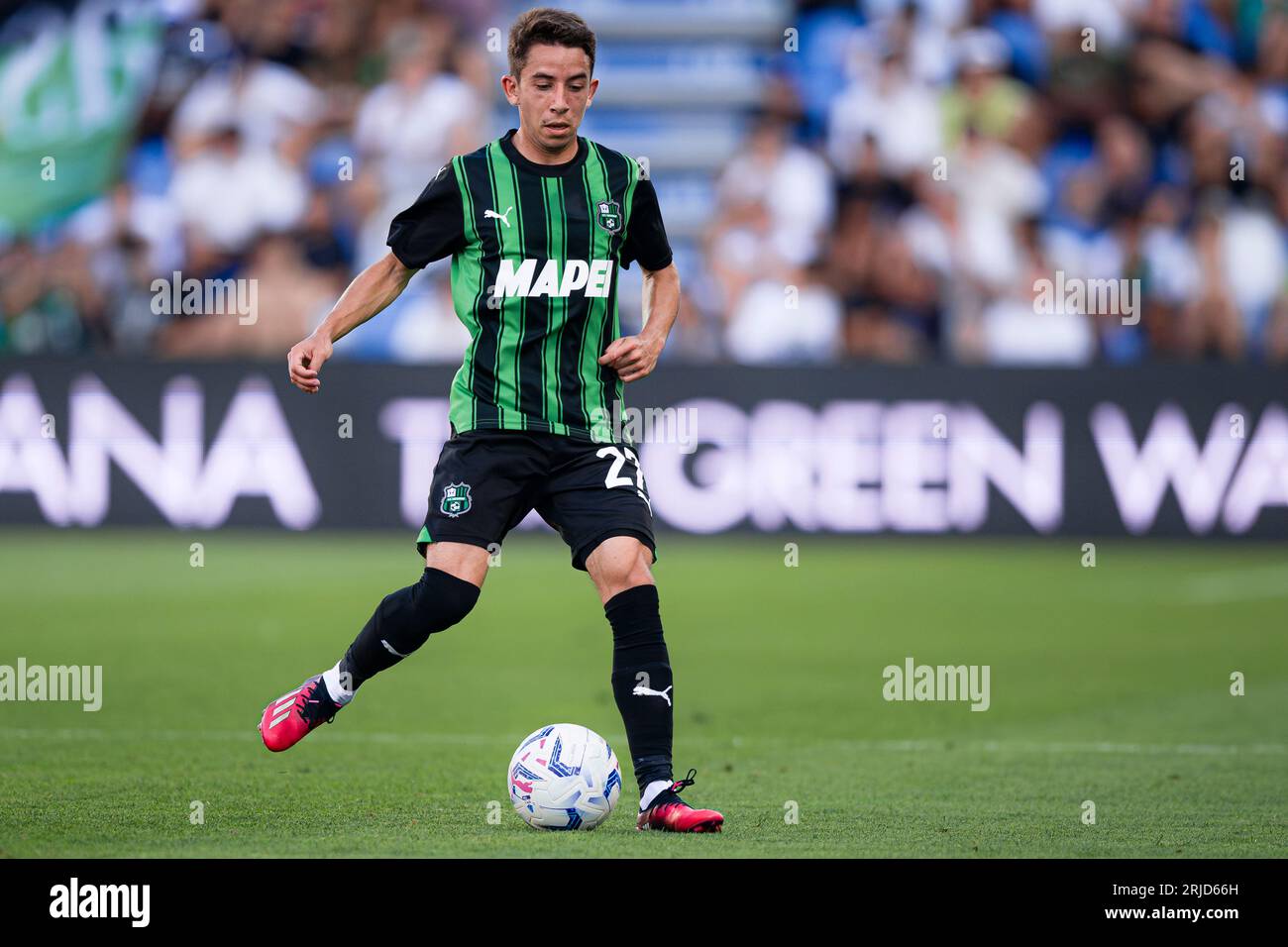 Maxime Lopez of US Sassuolo in action during the Serie A football match ...