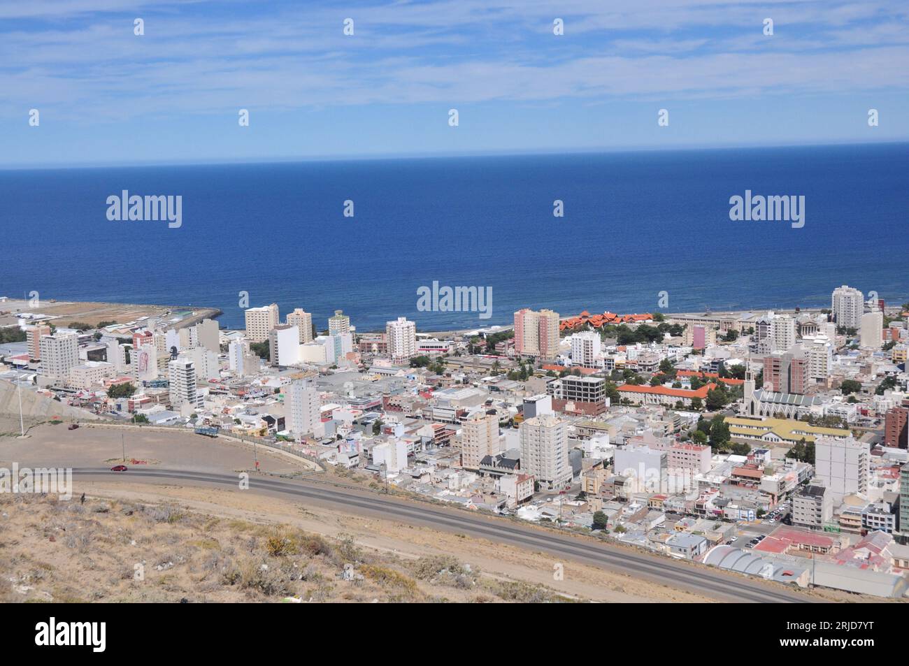 Panorámicas Cerro Chenque Stock Photo - Alamy