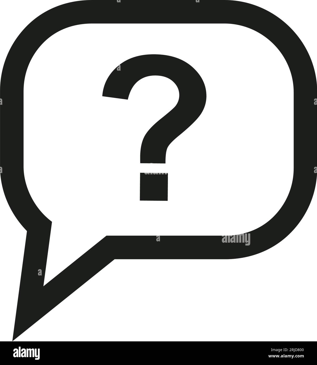 Message asking help faq Stock Vector Images - Alamy