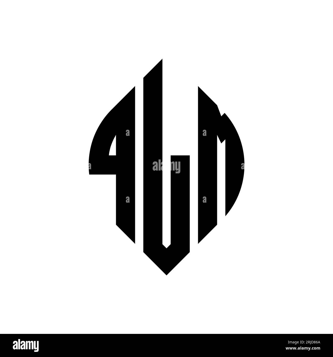 Qlm circle Stock Vector Images - Alamy