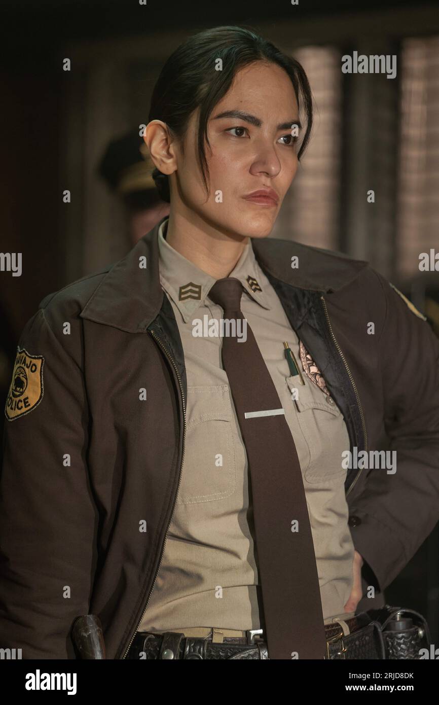 Jessica Matten as Sgt. Bernadette Manuelito - "Dark Winds" (2023 ...