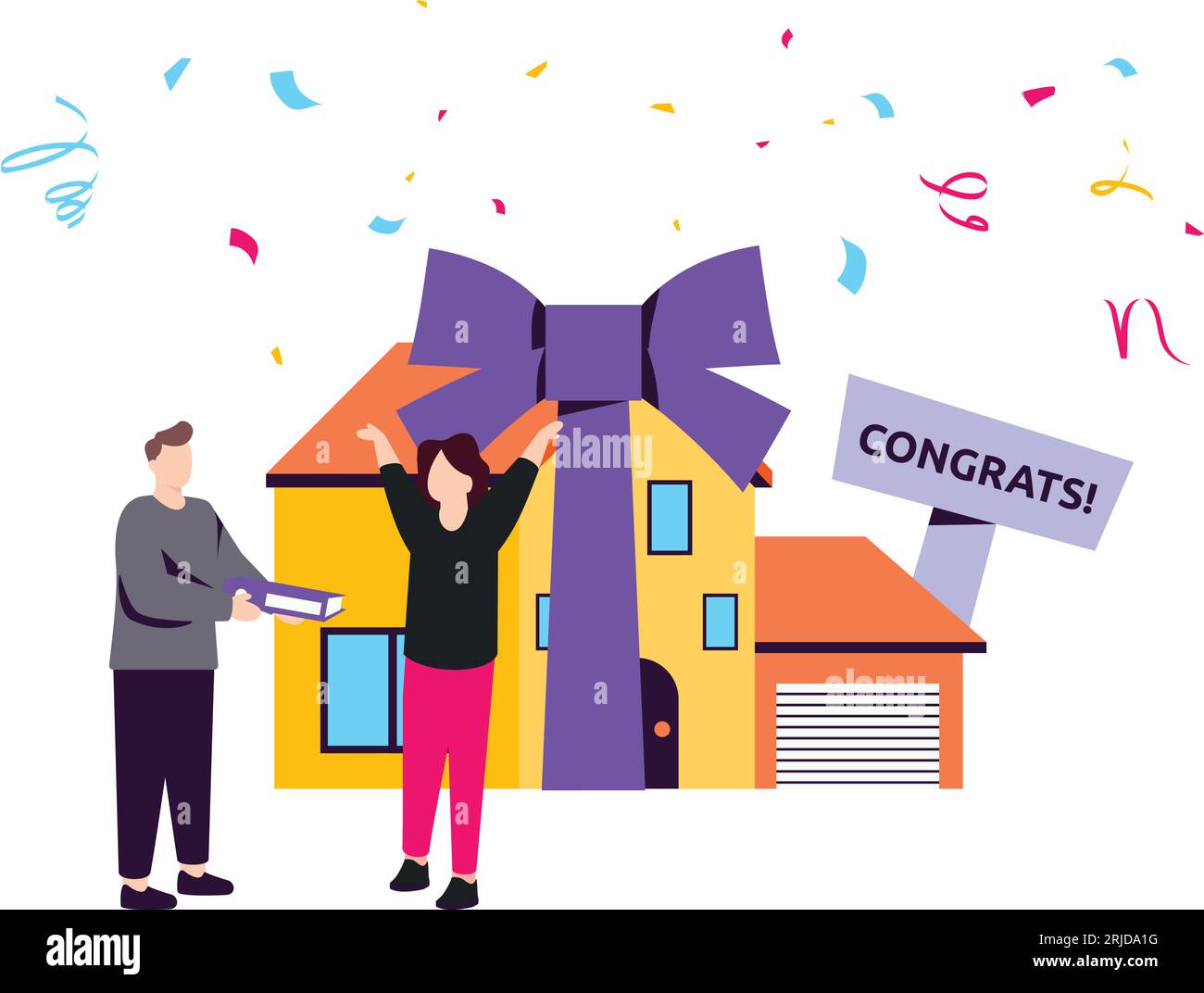 Welcome To Your New Home Clipart