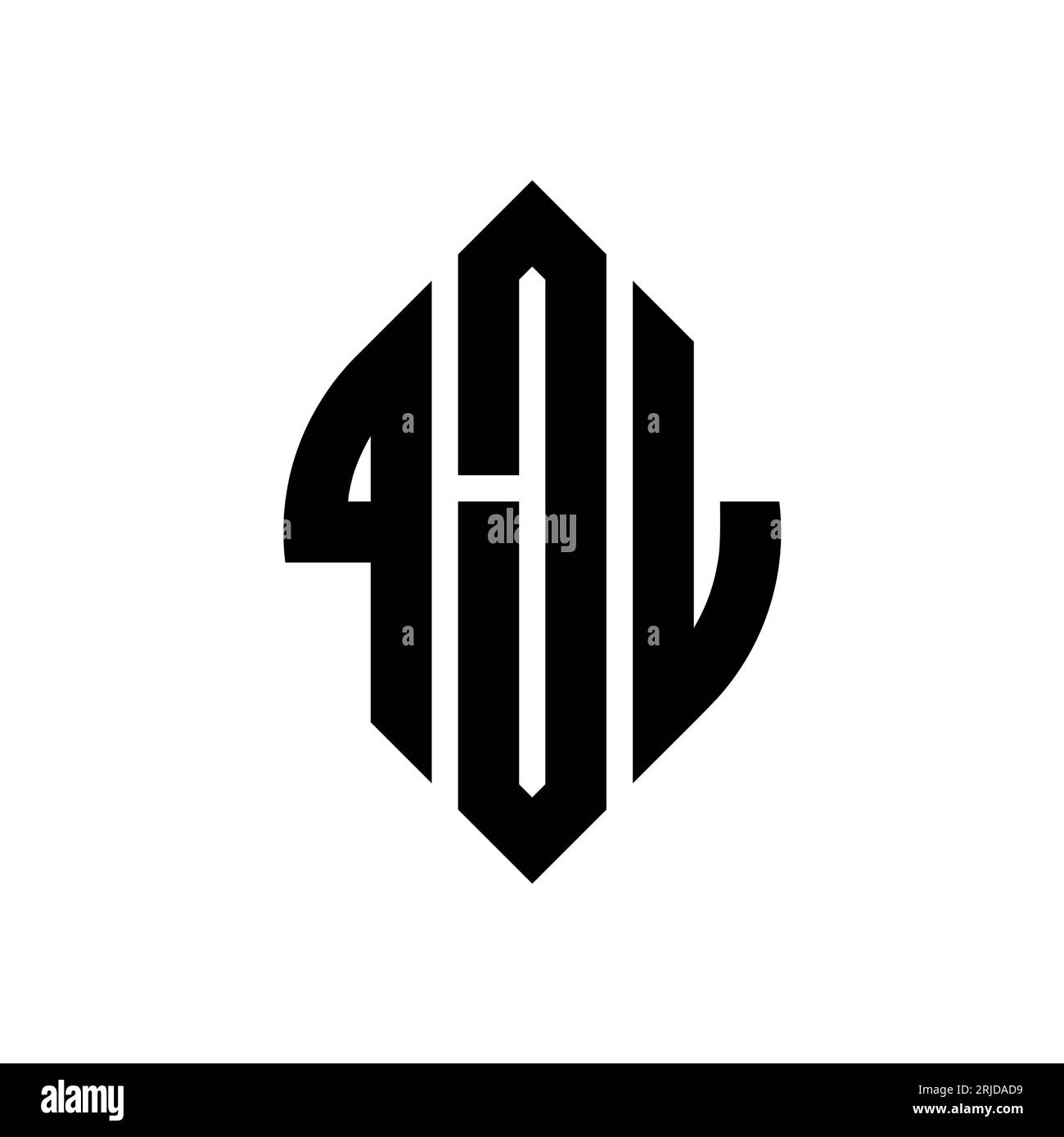 Qjl logo design hi-res stock photography and images - Alamy