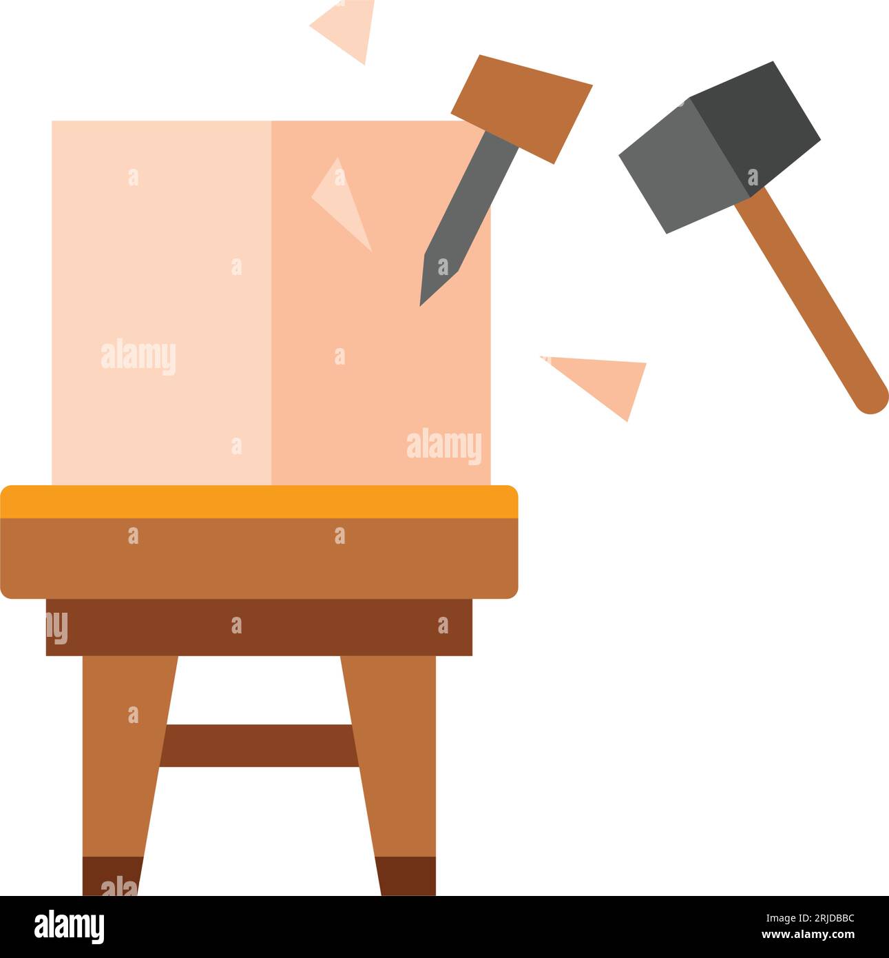 Making sculpture icon Stock Vector Image & Art - Alamy