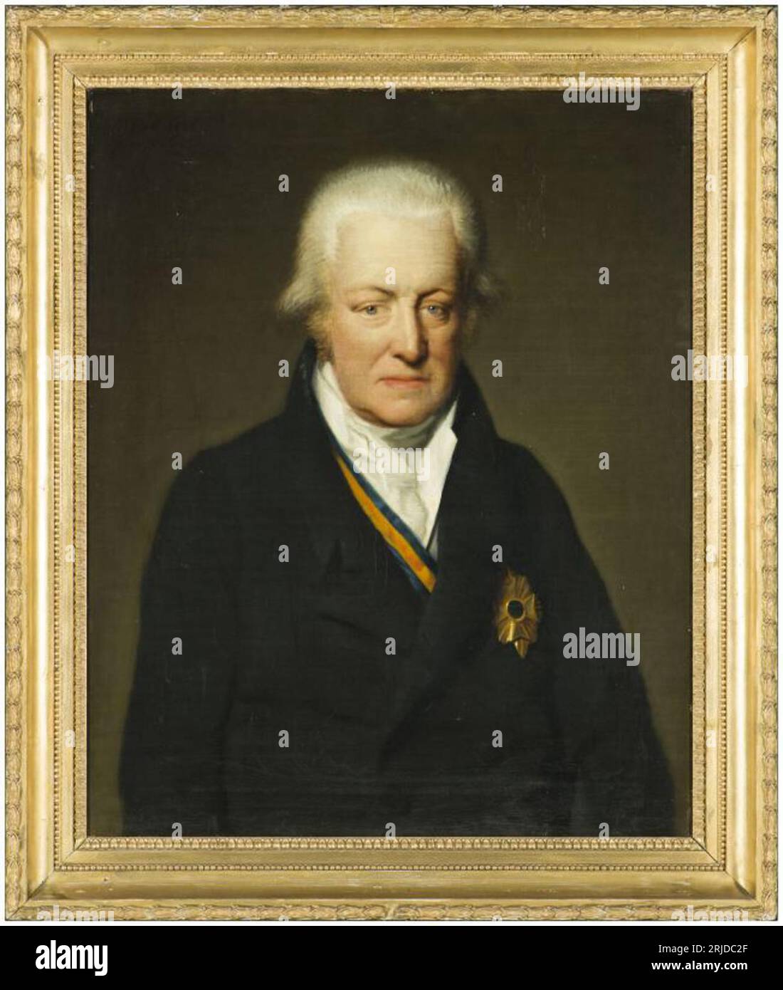 Portrait of Willem van Aylva (1751-1827), Opper-Hofmaarschalk van de ...