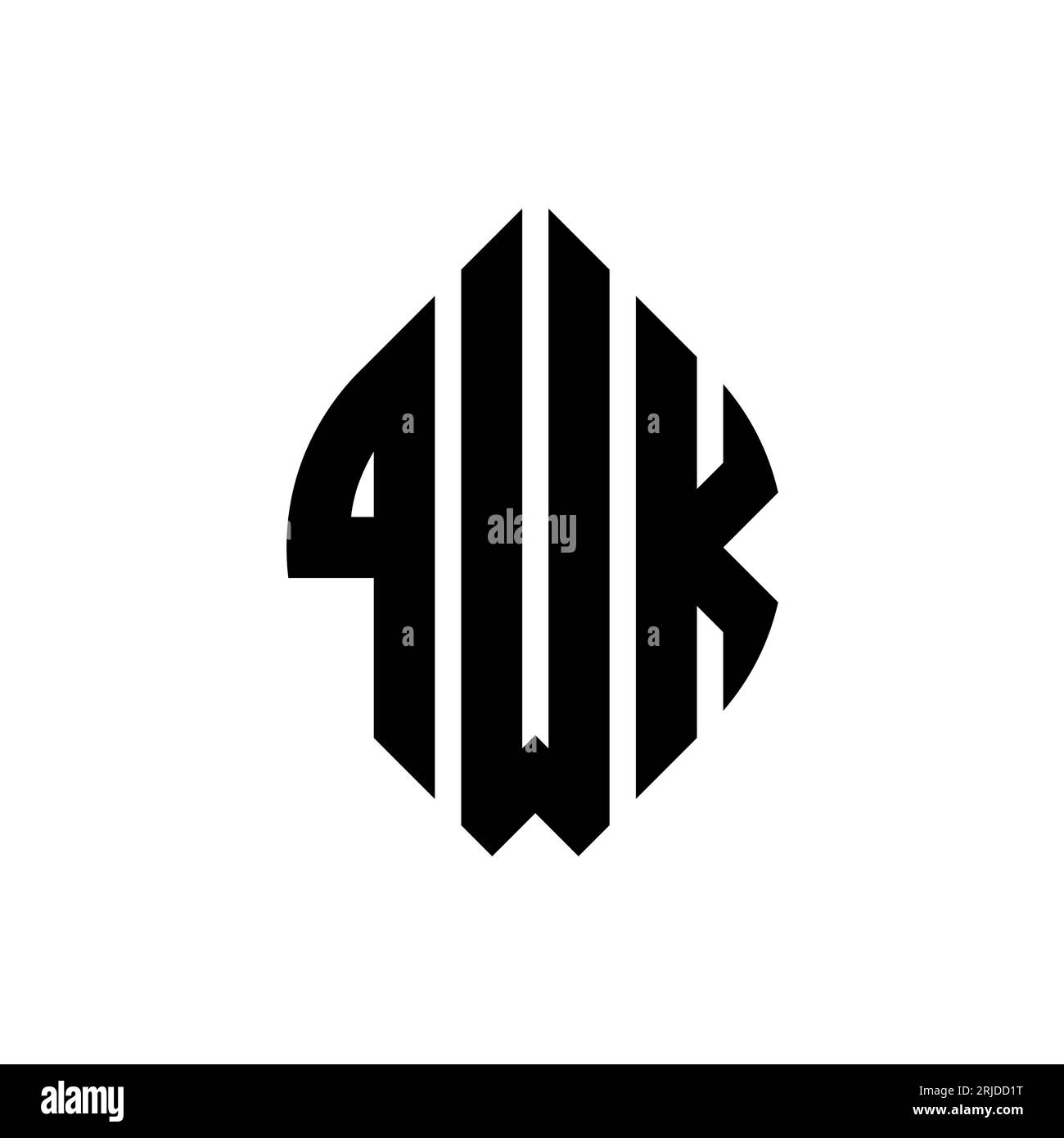 Qwk circle Stock Vector Images - Alamy