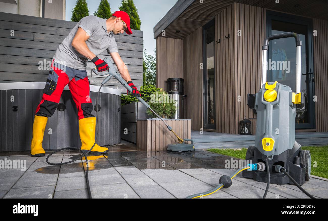 Power Washer Brick Patio at Hayley Forster blog