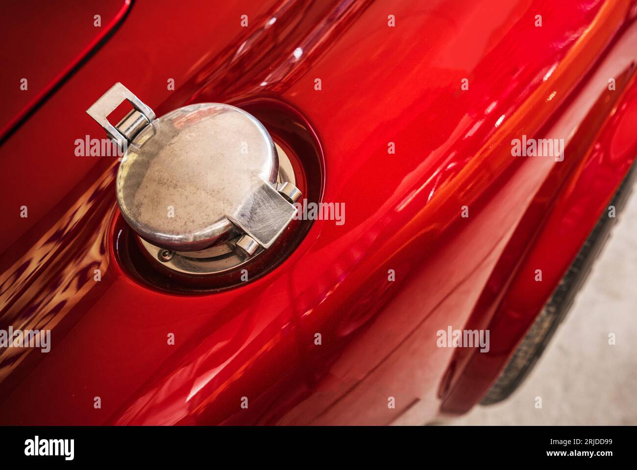 Chromed car part hi-res stock photography and images - Alamy