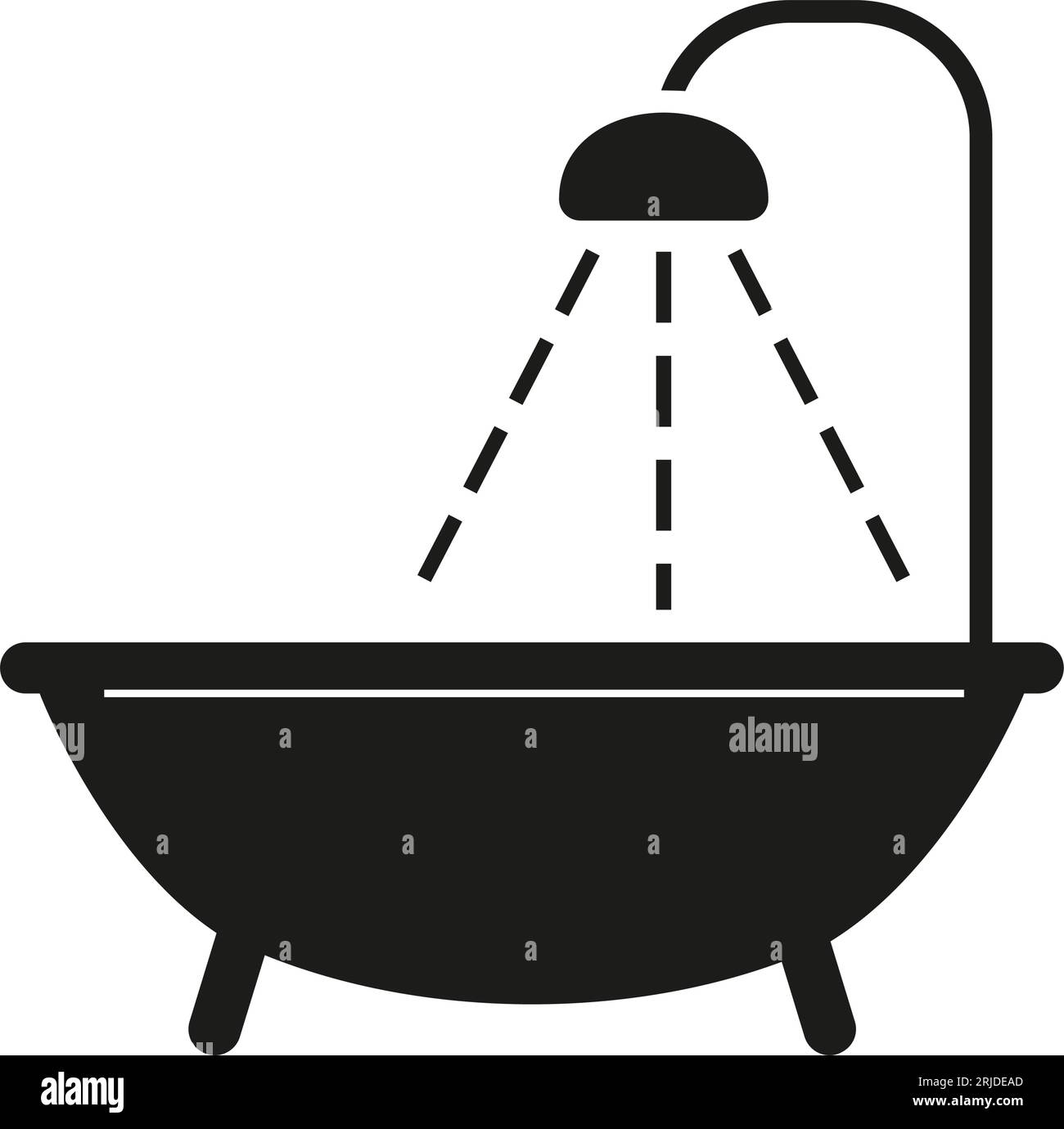 Bath with shower simple icon Stock Vector Image & Art - Alamy Bath with shower simple icon Stock Vector Image & Art - Alamy