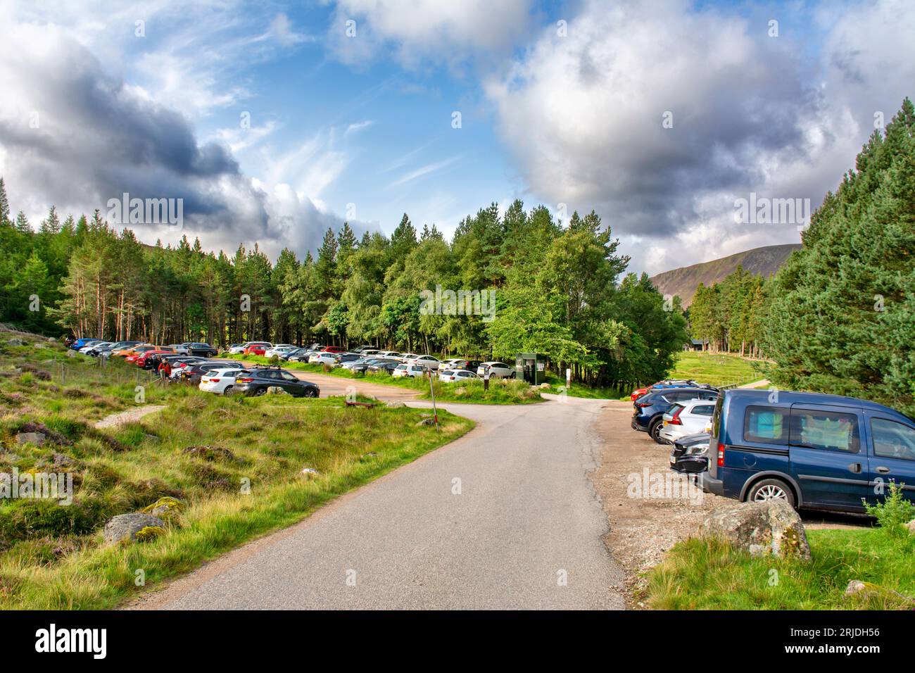 Balmoral car park hi-res stock photography and images - Alamy