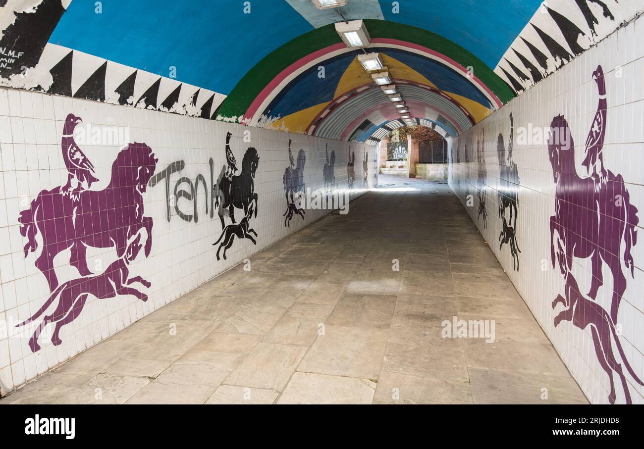 Lots to see walking from Leeds railway station to the Royal Armouries ...