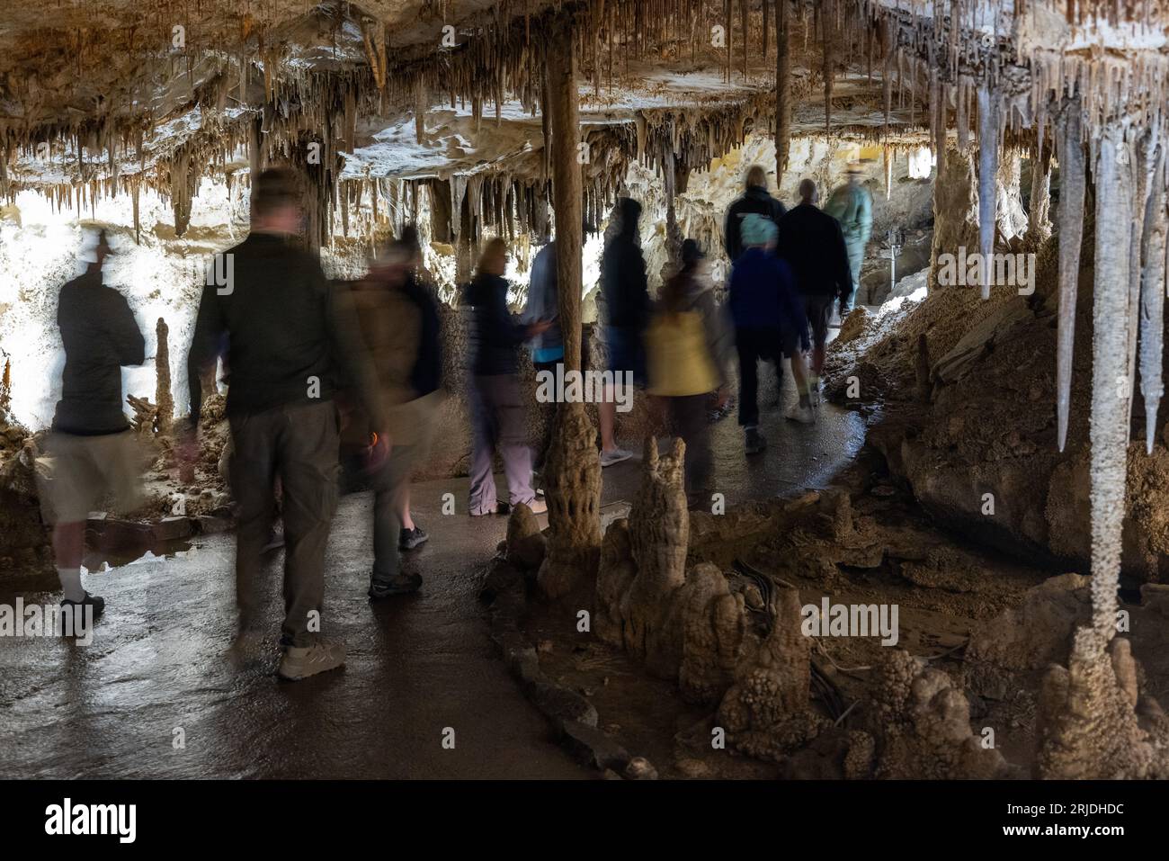 GREAT BASIN NATIONAL PARK, NEVADA USA - JUNE 22: Tourists exploring the ...