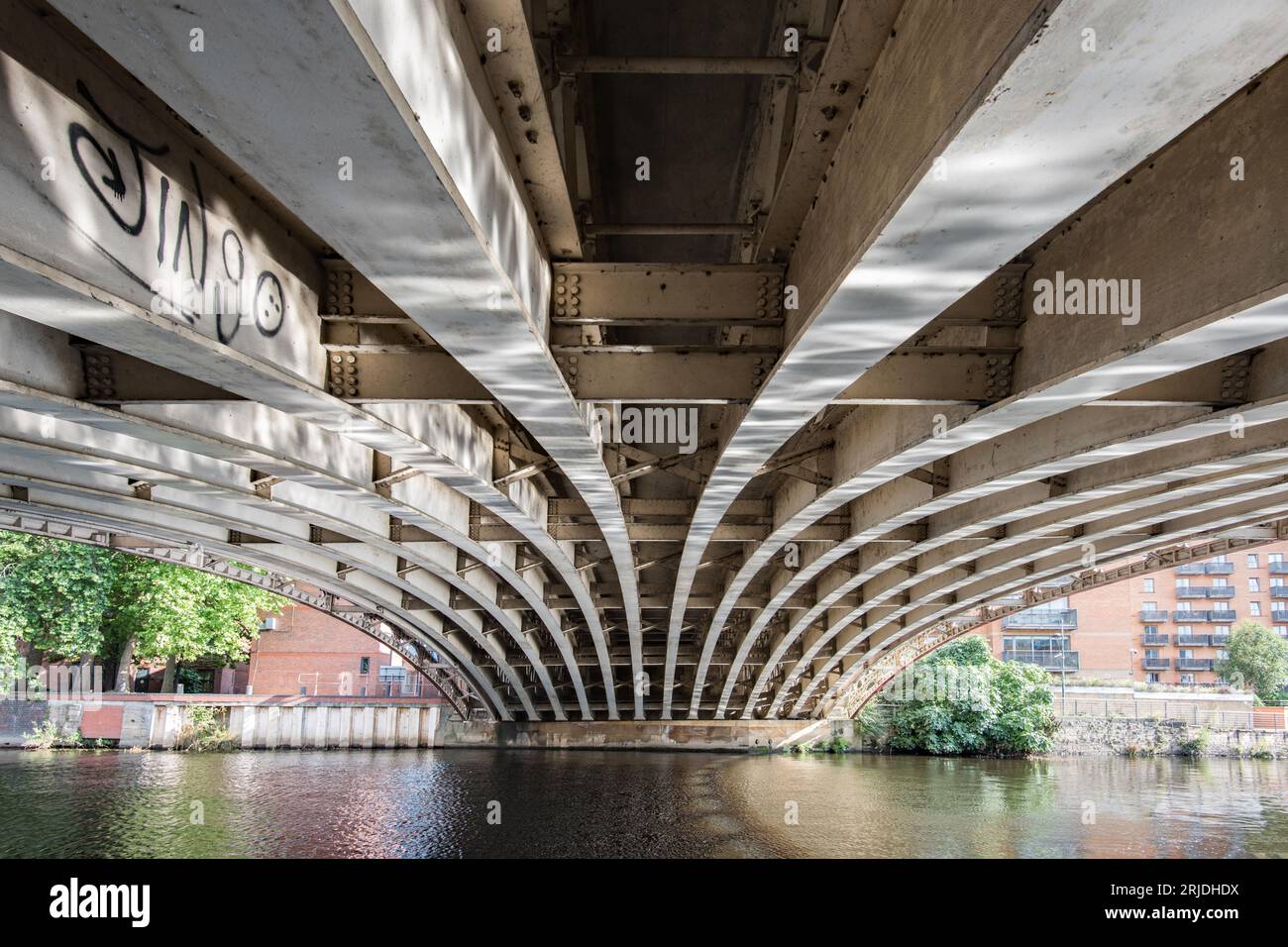 Lots to see walking from Leeds railway station to the Royal Armouries ...
