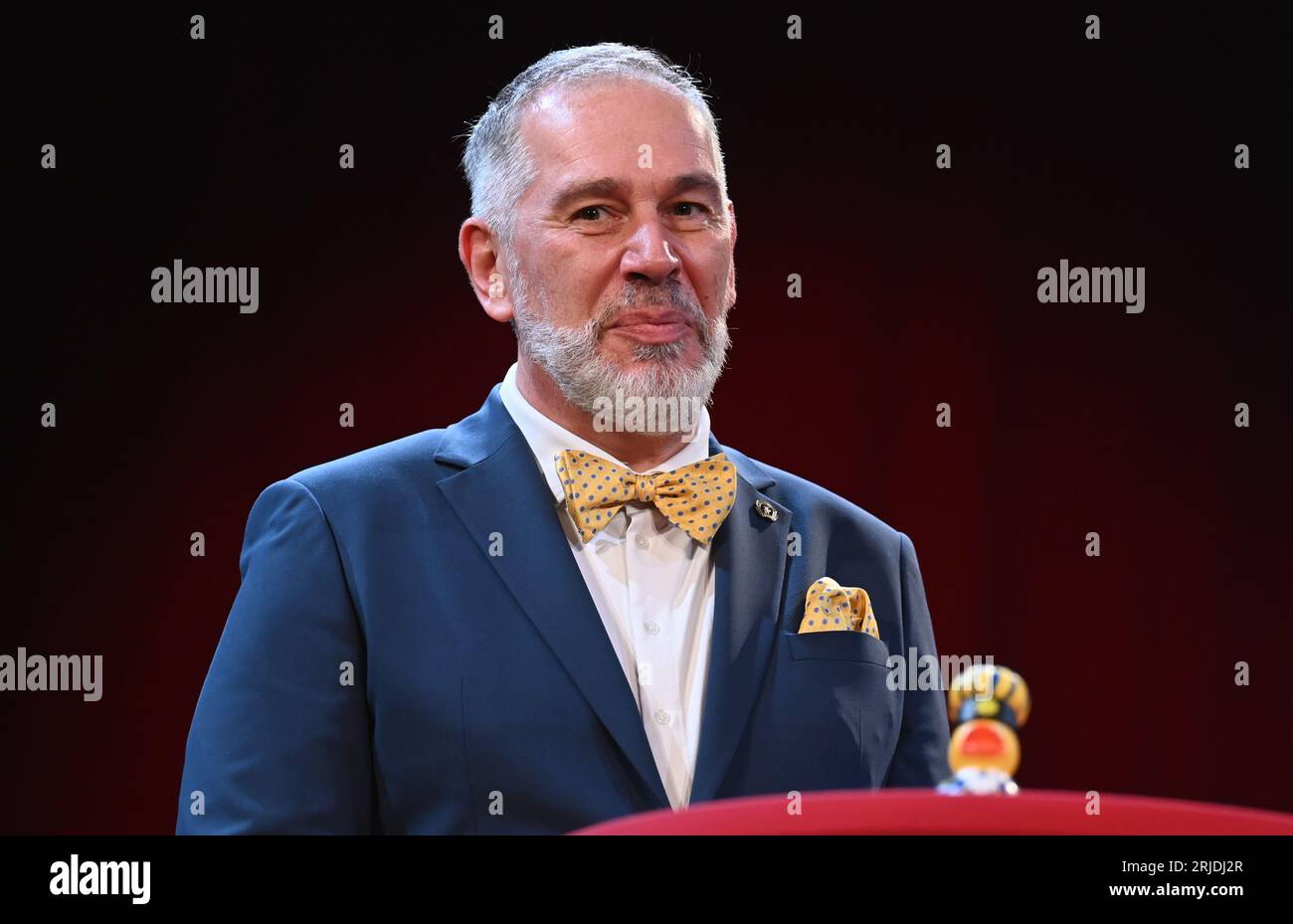 Cologne, Germany. 16th Aug, 2023. President Markus Simonian of the ...