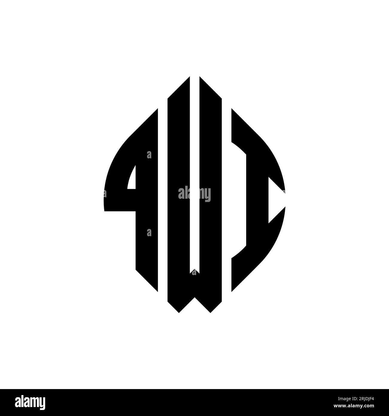 Qwi logo design hi-res stock photography and images - Alamy
