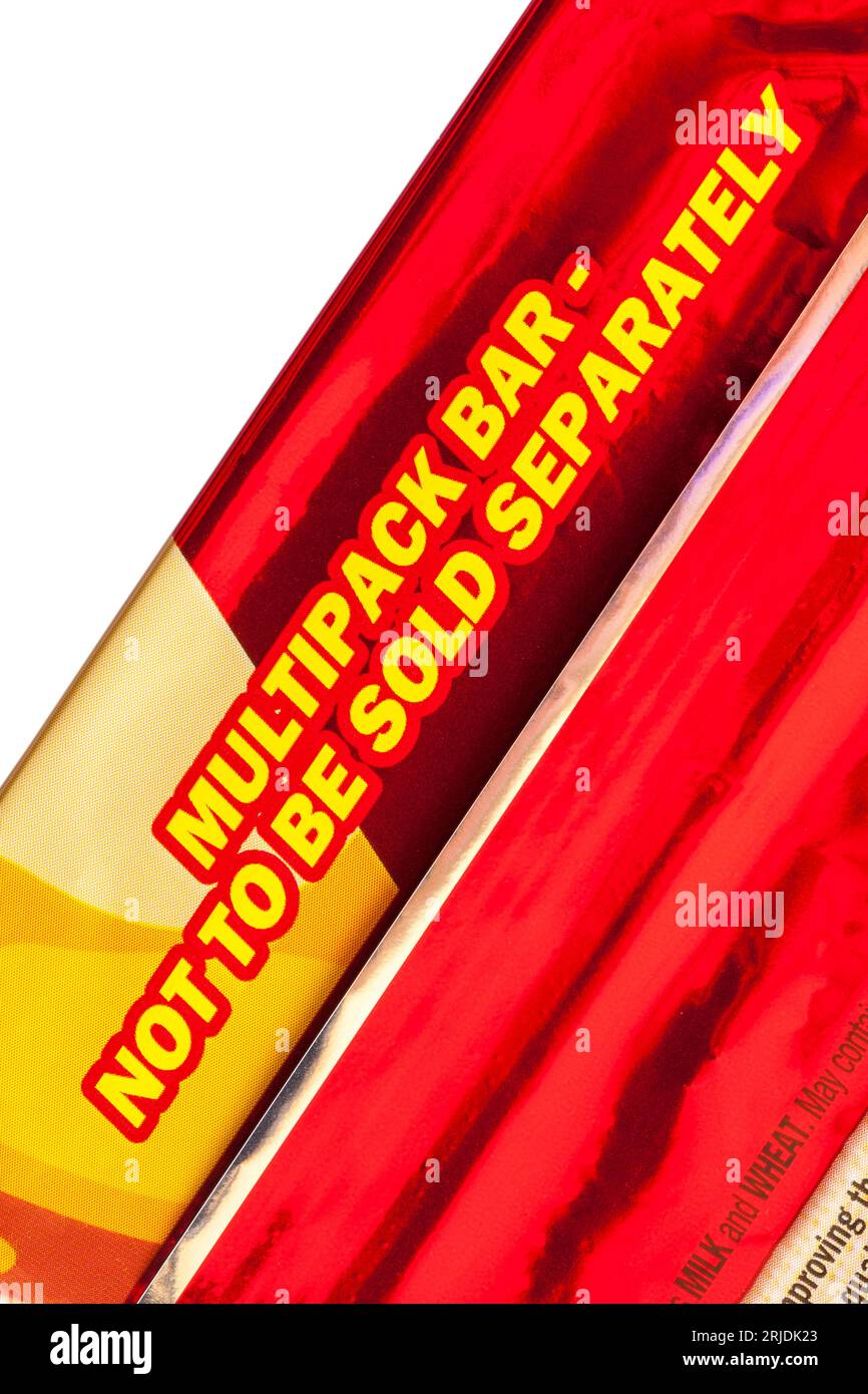 Multipack bar not to be sold separately details on Nestle Kitkat ...