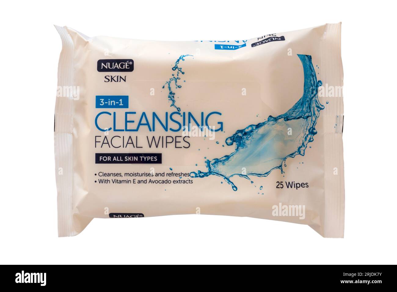 Pack of Nuage Skin 3-in-1 cleansing facial wipes for all skin types ...