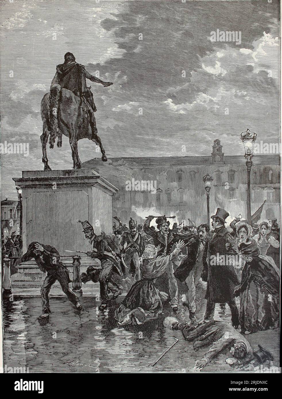 History of the Italian Risorgimento, 1935 Stock Photo - Alamy