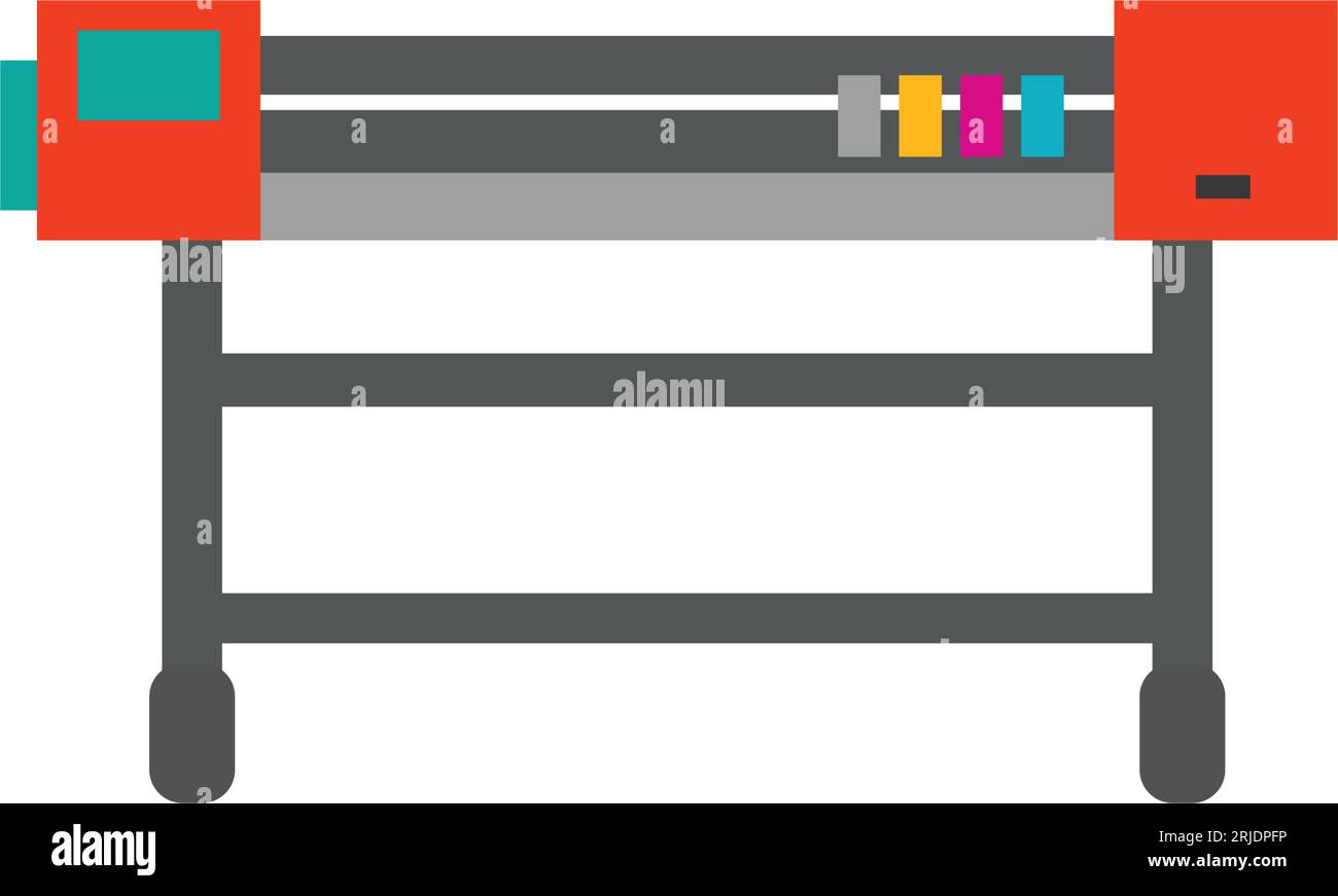 Advertisement office machine Stock Vector Images - Alamy