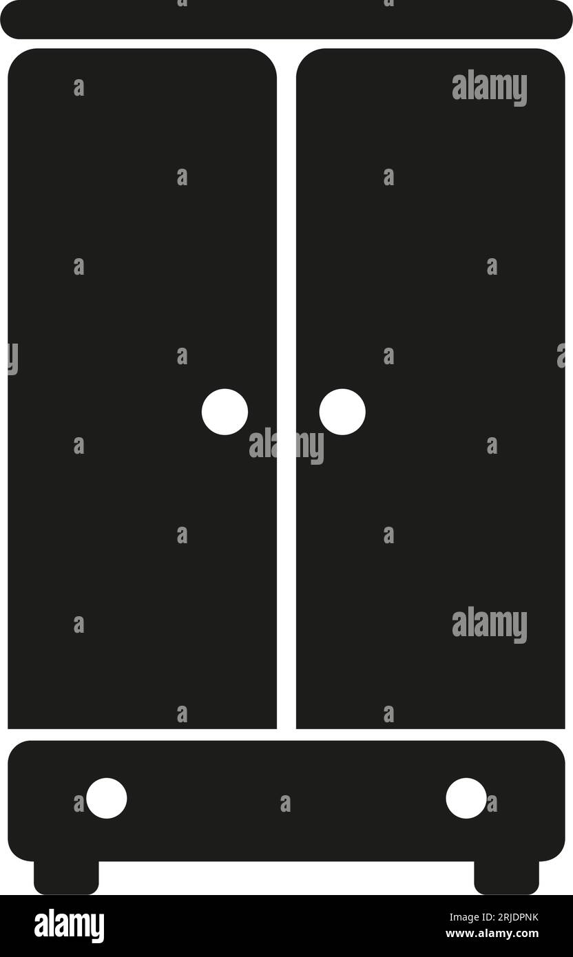 Wardrobe simple icon Stock Vector Image & Art - Alamy
