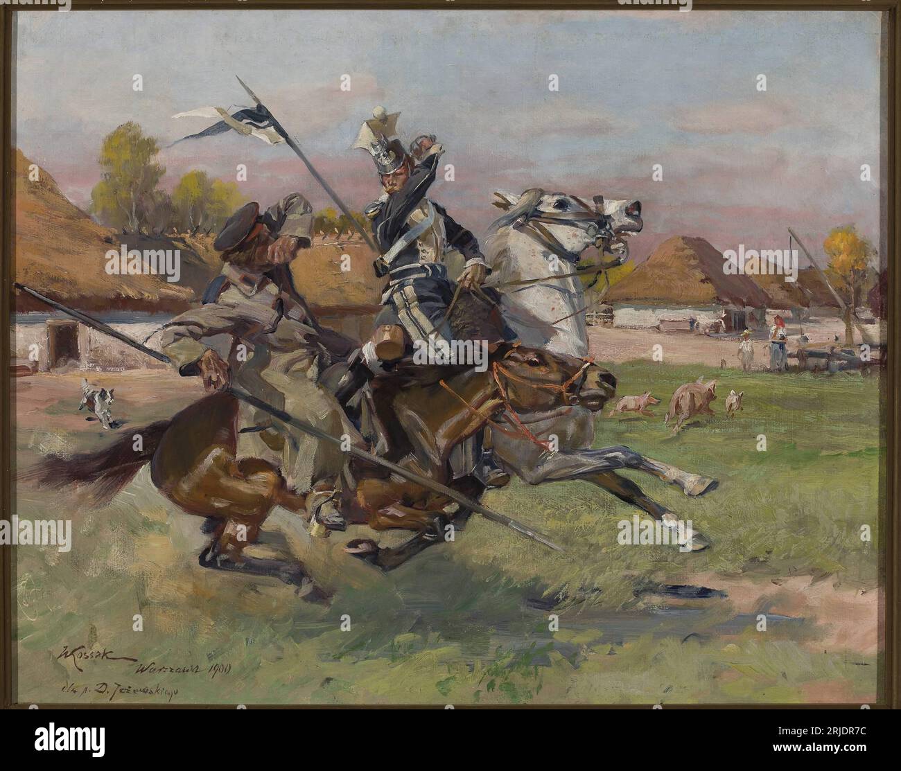 Cossack fighting hi-res stock photography and images - Alamy