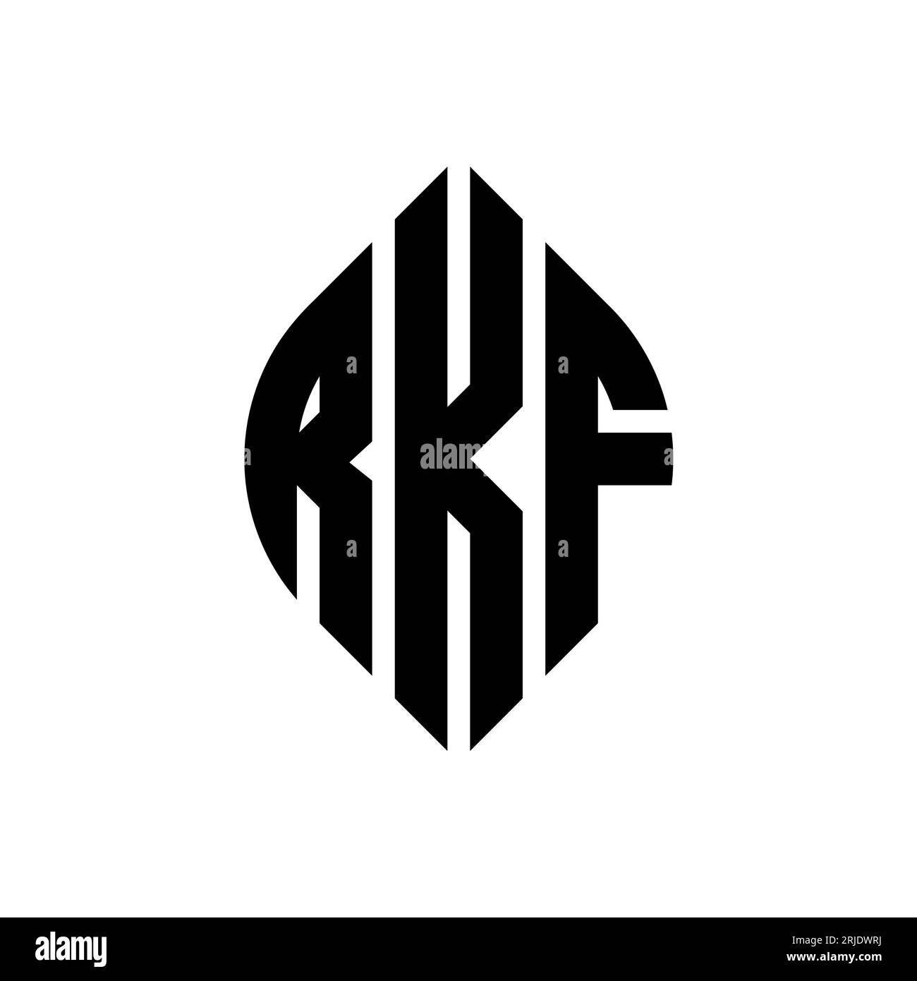 Rkf logo design Cut Out Stock Images & Pictures - Alamy