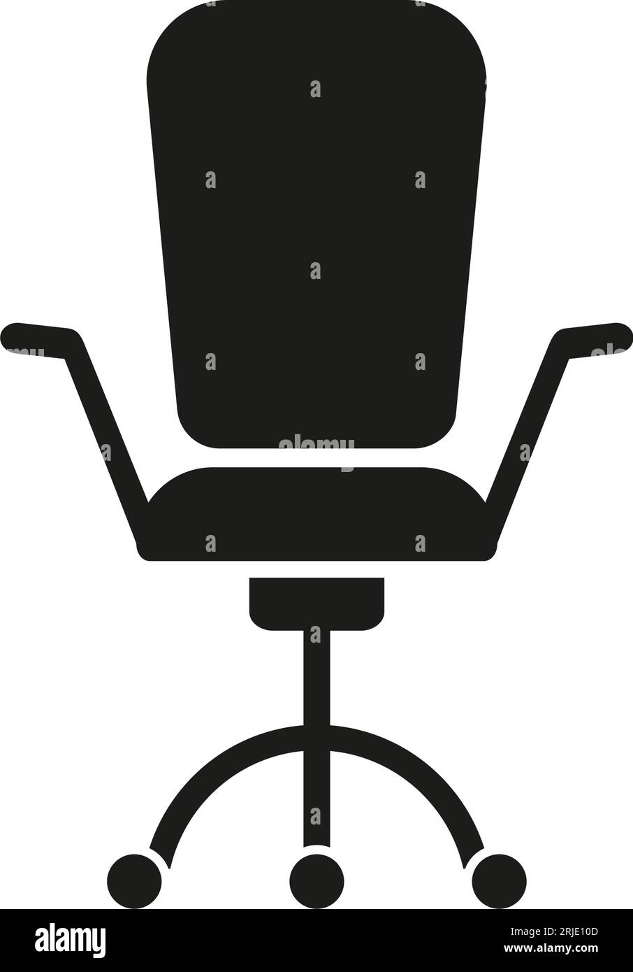 Executive chair simple icon Stock Vector Image & Art - Alamy