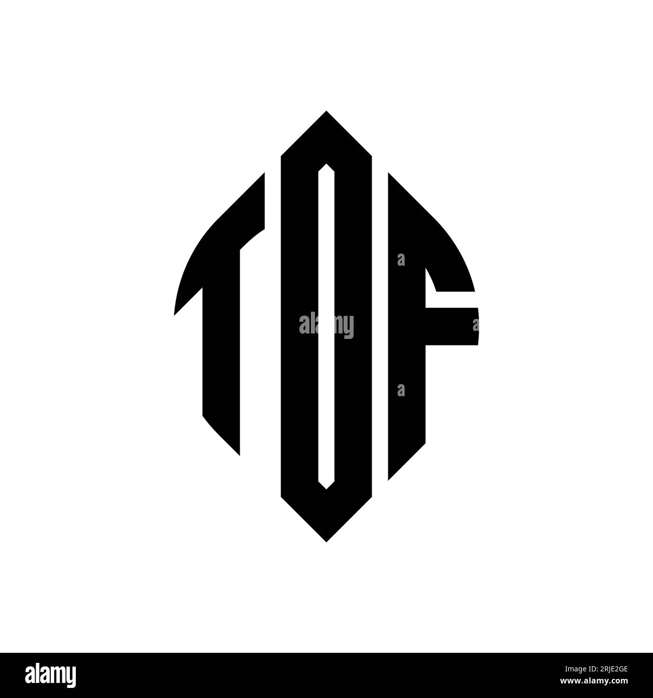 Tdf logo design Stock Vector Images - Alamy