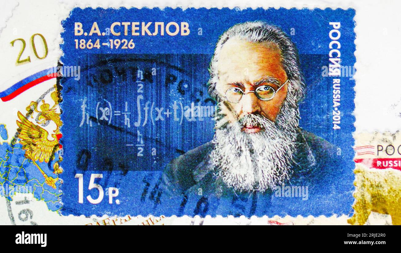 MOSCOW, RUSSIA - OCTOBER 30, 2022: Postage stamp printed in Russia ...