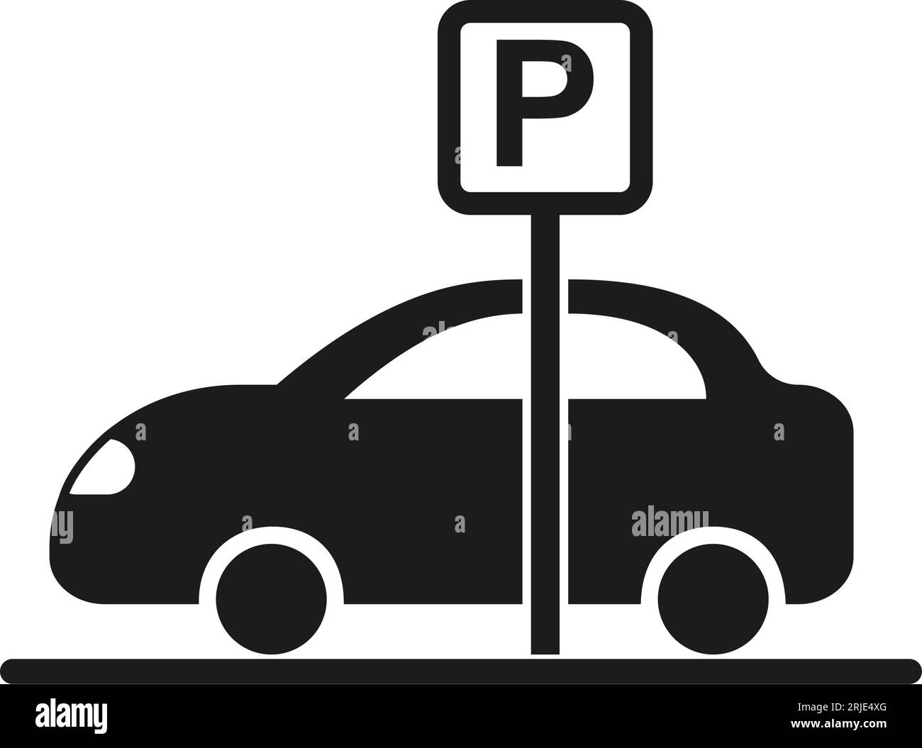 Car at parking simple icon Stock Vector Image & Art - Alamy Car at parking simple icon Stock Vector Image & Art - Alamy