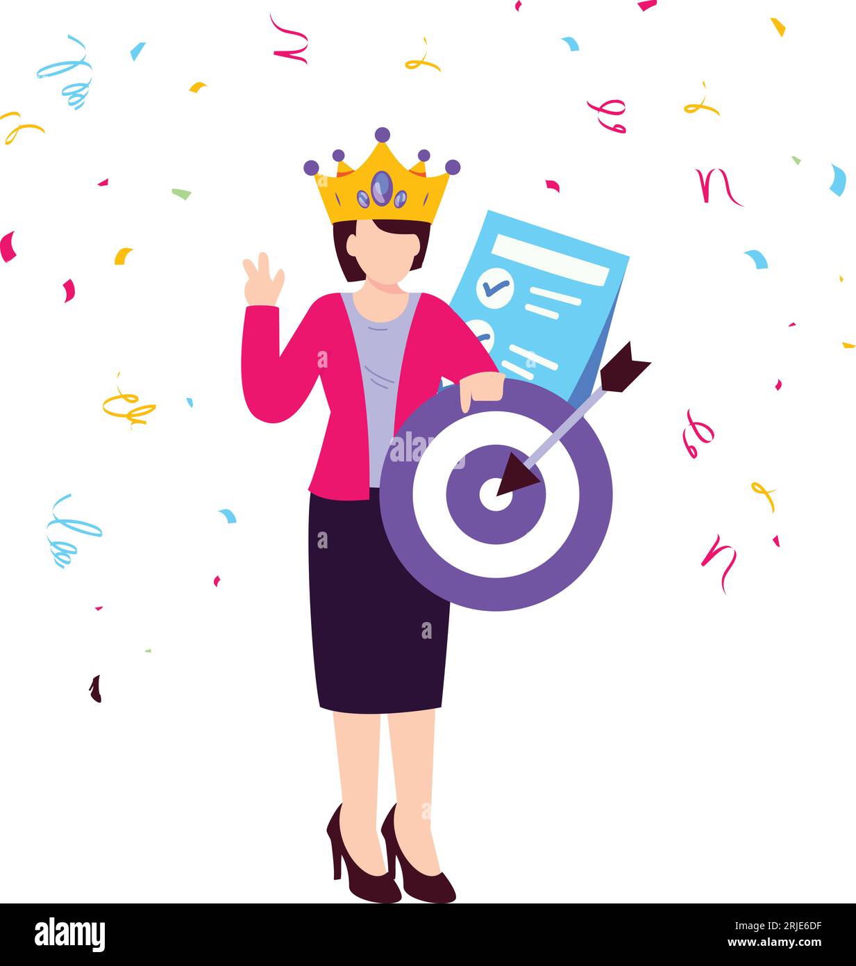 Awards presenter Stock Vector Images - Alamy