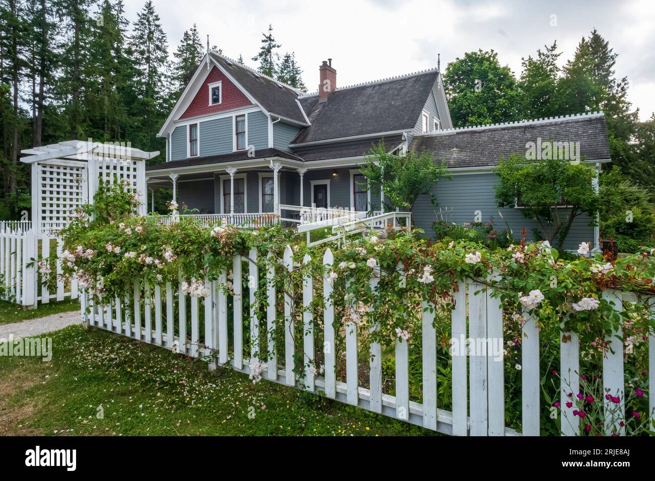 Historic Stewart Farm, Surrey, British Columbia, Canada Stock Photo - Alamy