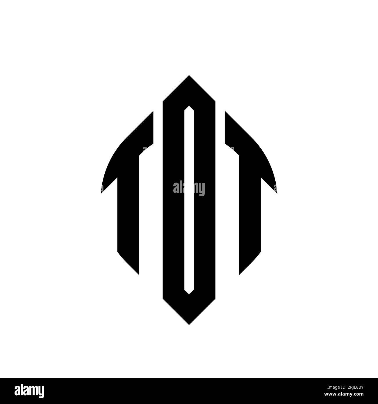 Tot logo design Black and White Stock Photos & Images - Alamy