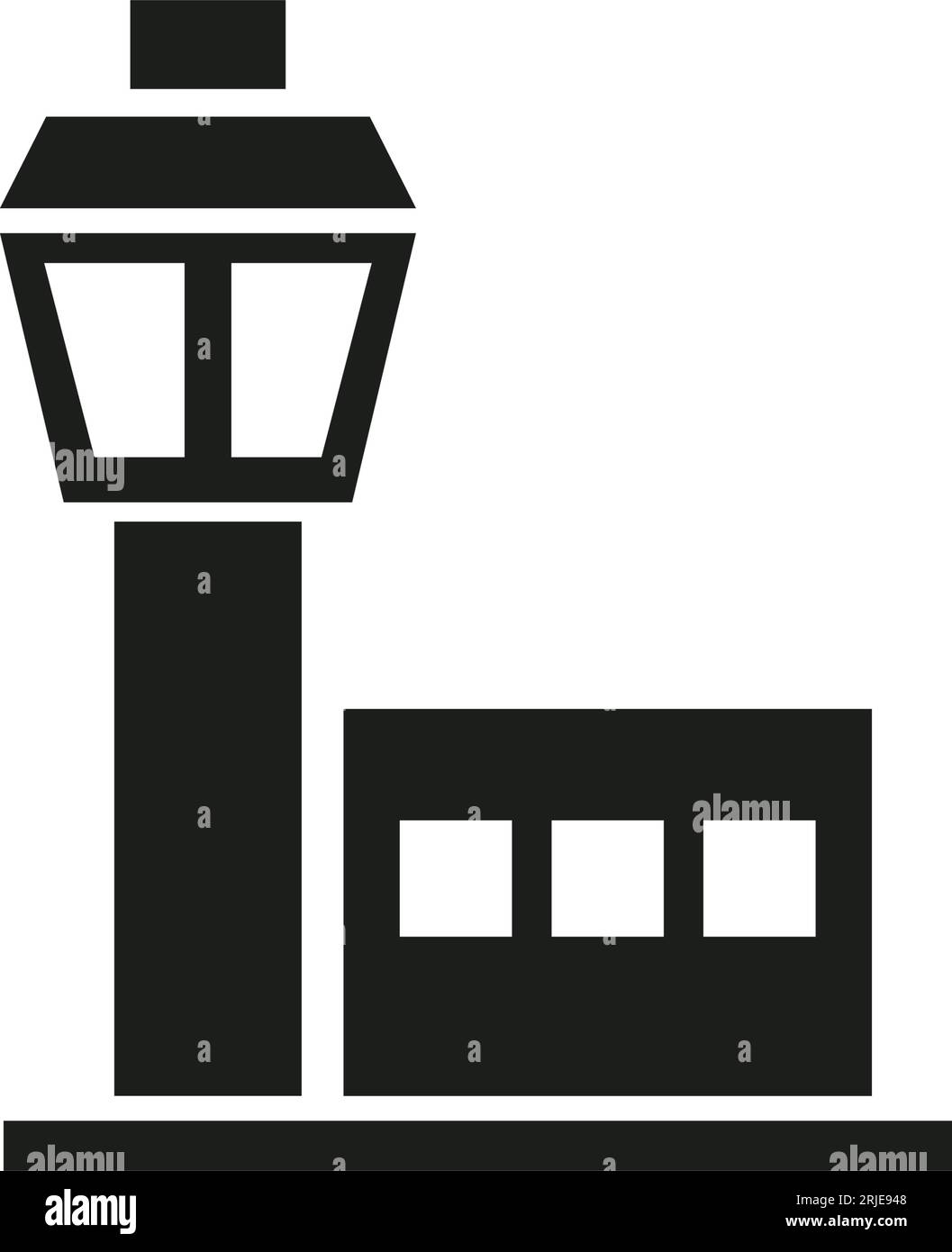 Control tower simple icon Stock Vector Image & Art - Alamy