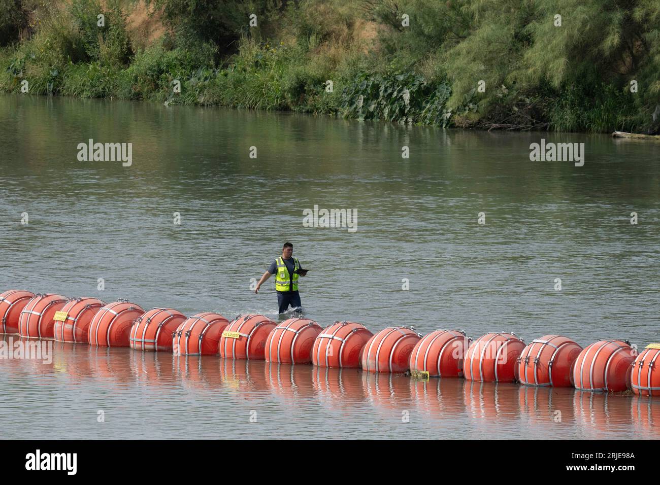 Buoys on rio grande river hi-res stock photography and images - Alamy