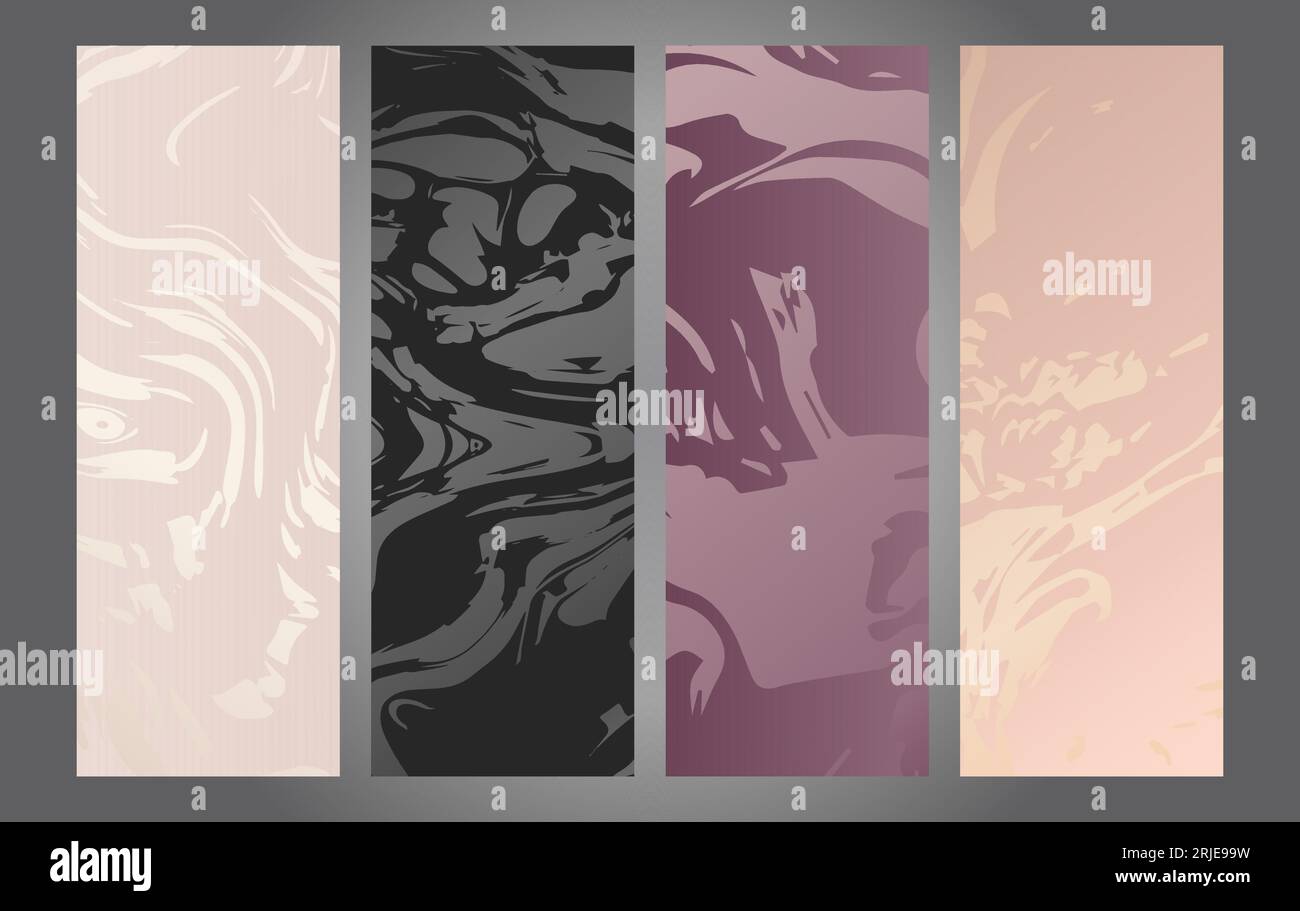 A set of luxury designs. A collection of premium templates for the ...