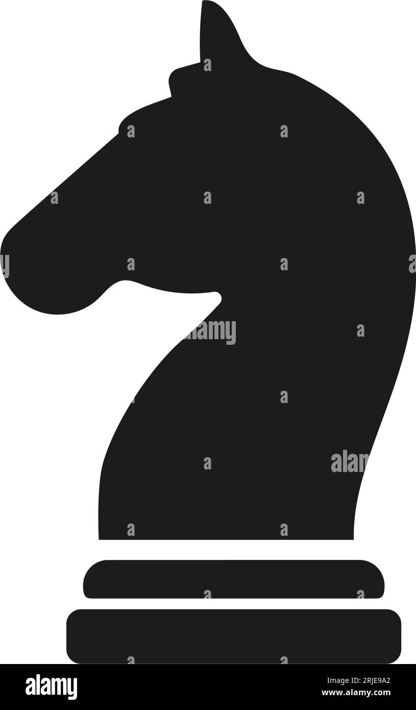 Knight chess piece icon Stock Vector Image & Art - Alamy