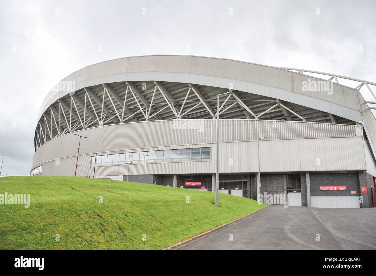 Thomond Park Stadium, Limerick city. Ireland Stock Photo - Alamy
