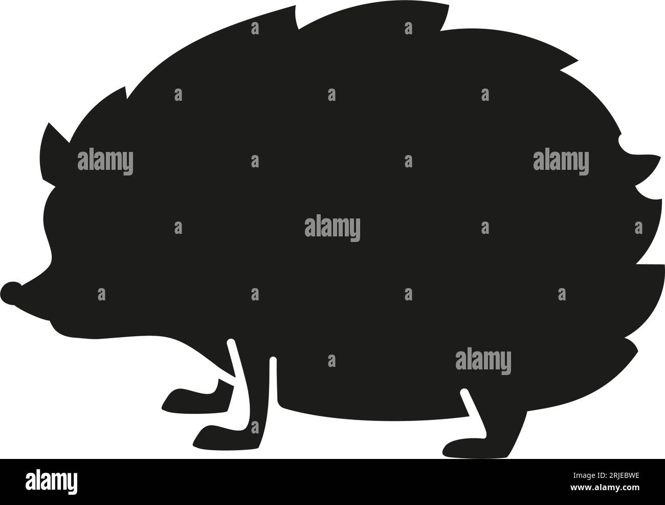 Hedgehog simple icon Stock Vector Image & Art - Alamy