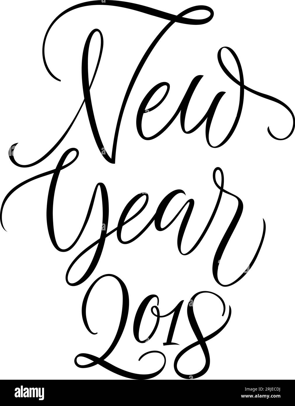 New year quote Black and White Stock Photos & Images - Alamy