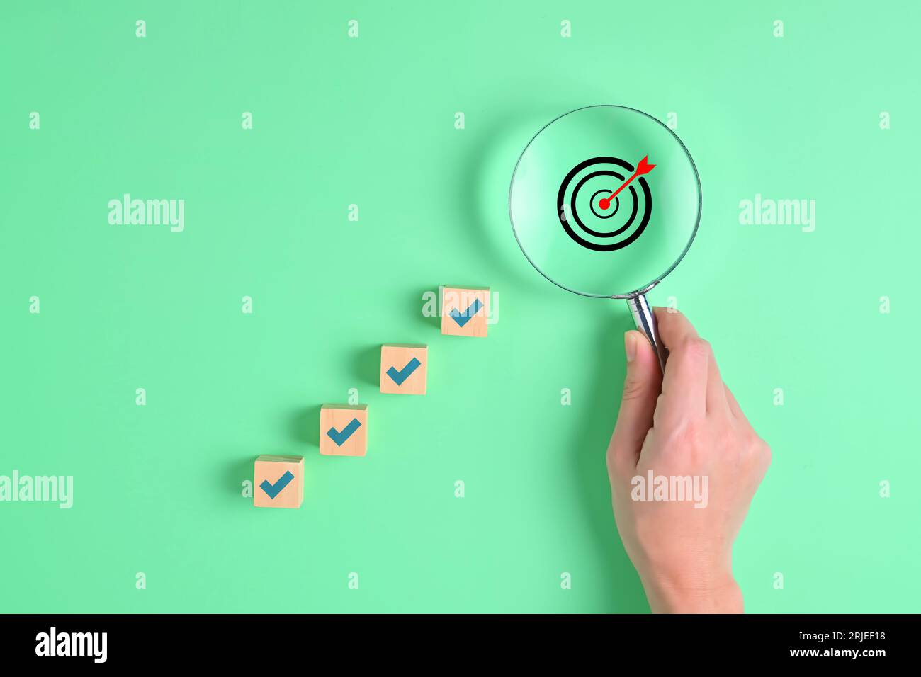 success target background. step of success target to the arrow board ...