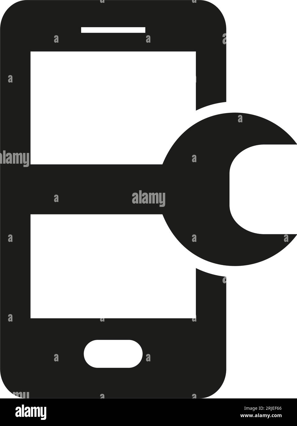 Mobile device repair icon Stock Vector Image & Art - Alamy