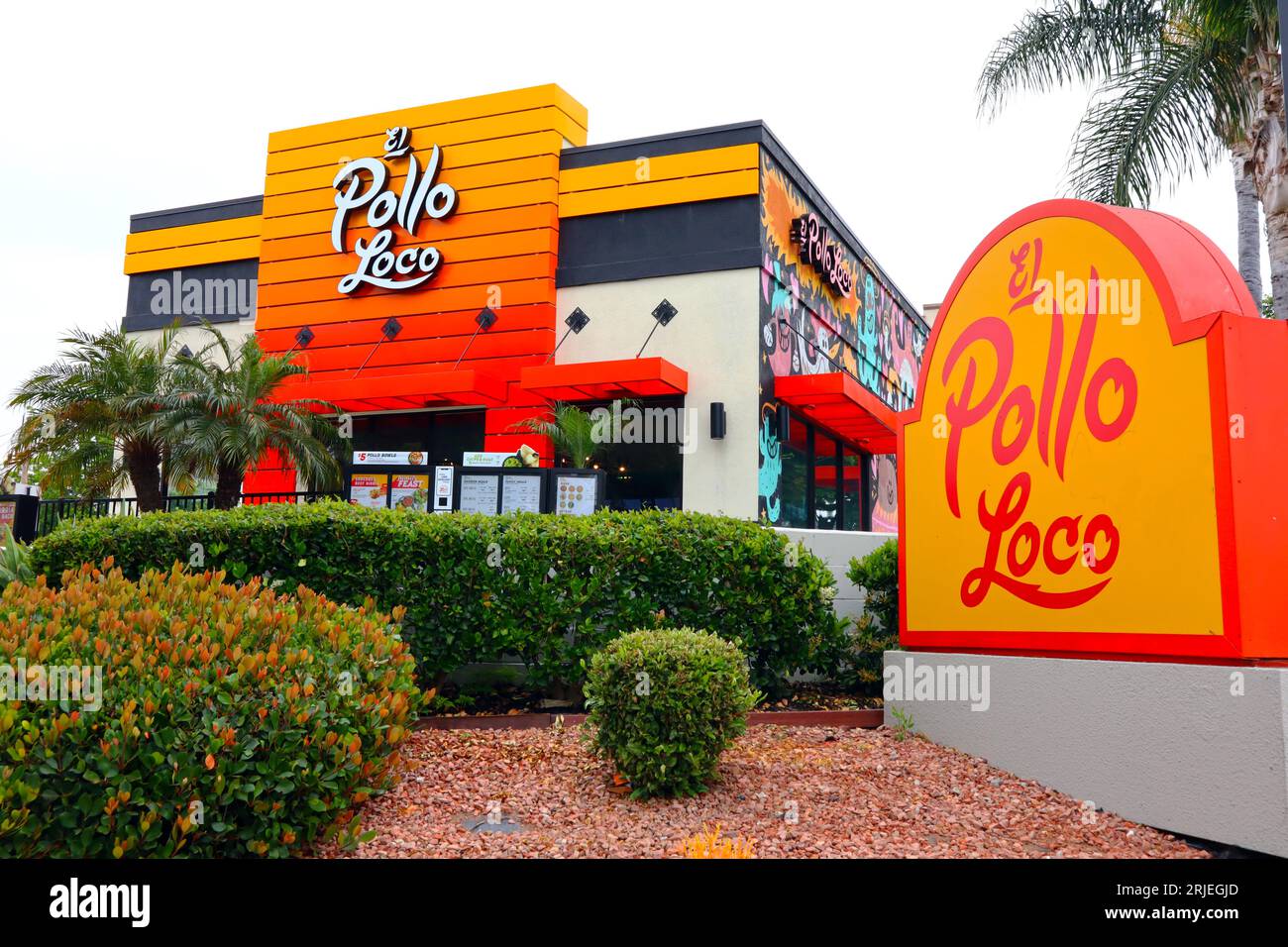 Los Angeles, California: EL POLLO LOCO Restaurant chain specializing in ...