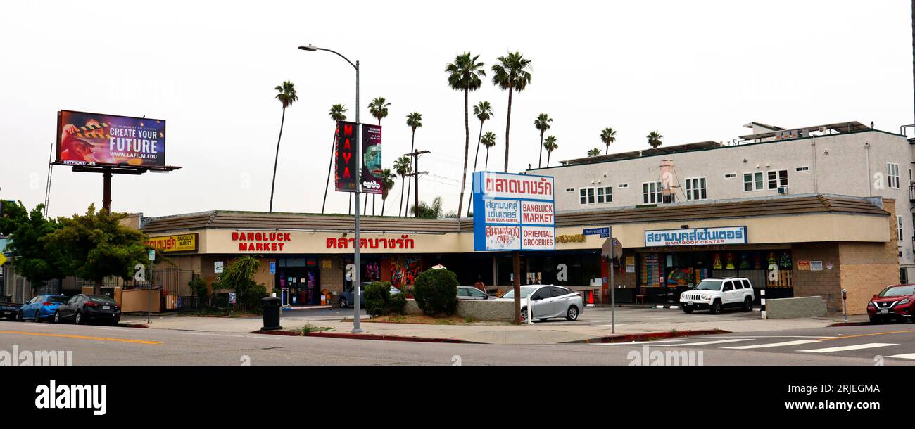Los Angeles, California: THAI TOWN an Asian Ethnic neighborhood located ...