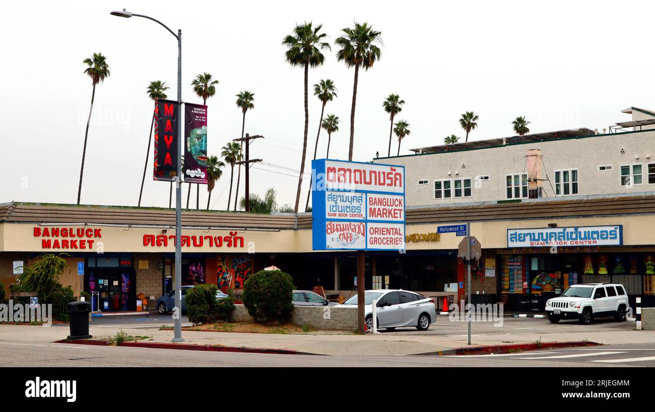 Los Angeles, California: THAI TOWN an Asian Ethnic neighborhood located ...